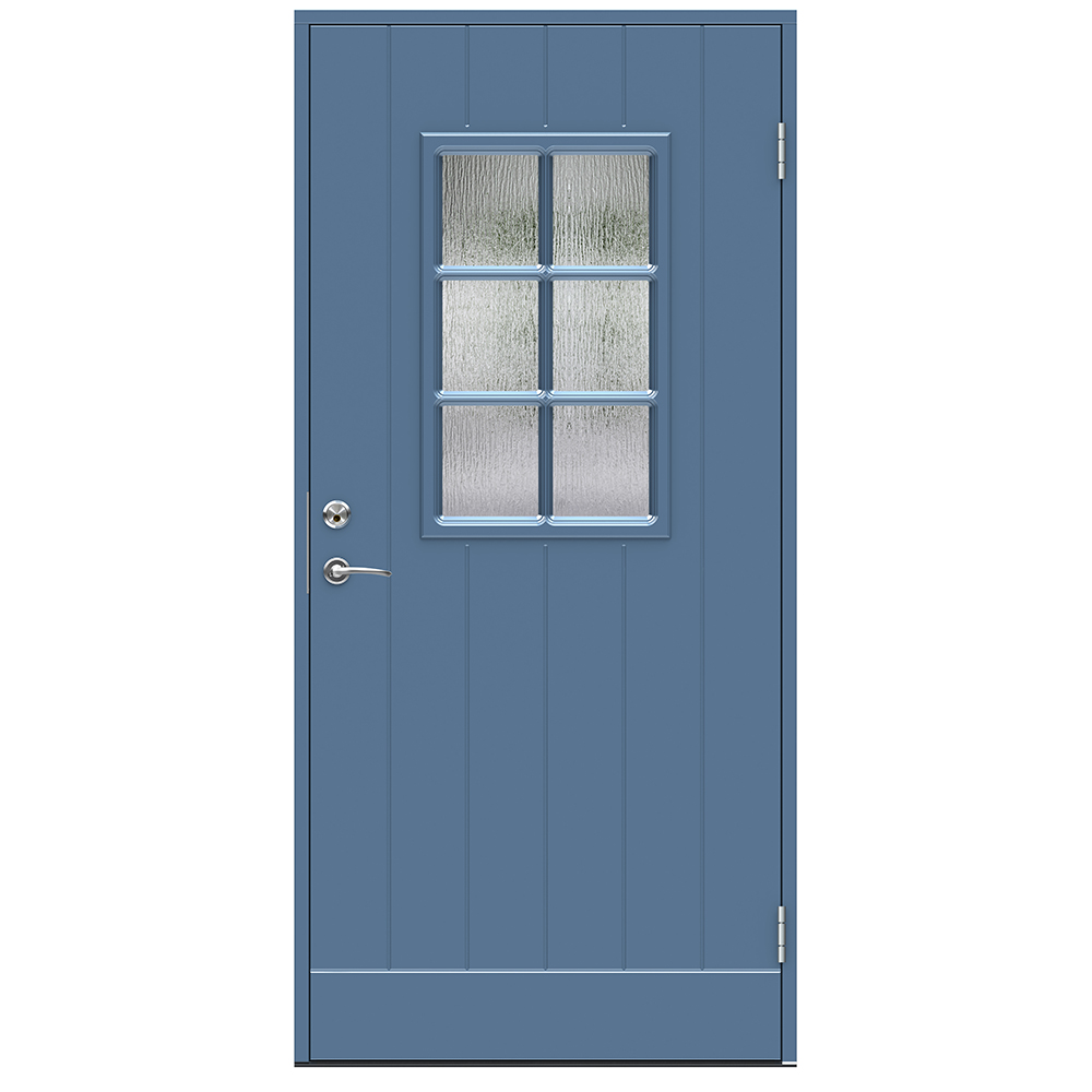 Ytterdörr Swedoor Bizet Cotswoldglas 100x200 Höger NCS-S-5020-R90B ...